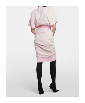Y/project Embroidered Cotton Terry Miniskirt