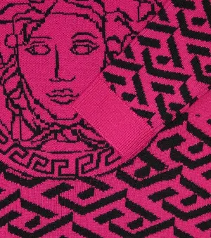 Versace Medusa Greca Wool Sweater