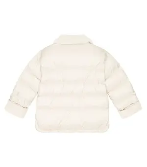 IL GUFO Quilted Long-sleeve Down Jacket