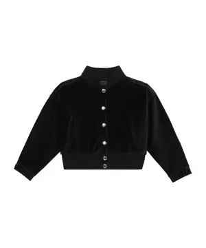 Givenchy Velvet Cardigan - Black