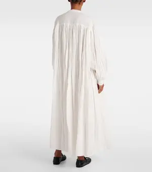 RÓHE Round Neck Long Sleeve Dress