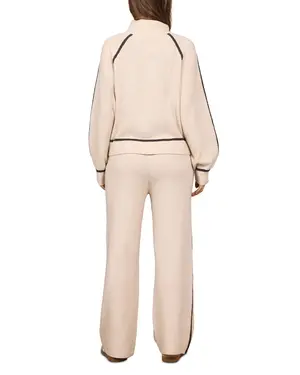 Vintage Havana Quarter Zip Sweater
