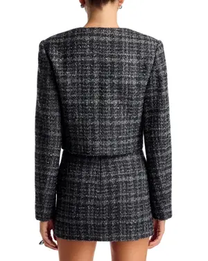 Alexander Wang Tweed Boxy Jacket