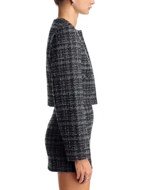 Alexander Wang Tweed Boxy Jacket