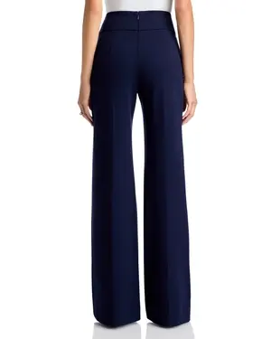 Veronica Beard Kalinda High Waist Wide Leg Pants