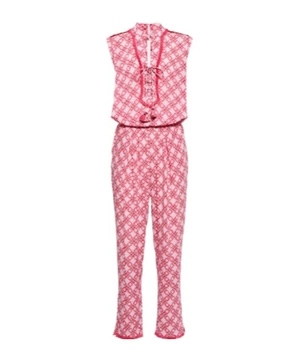 Poupette St Barth Donna Printed Jumpsuit - Pink