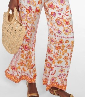 Poupette St Barth Isabelle Printed Halterneck Jumpsuit
