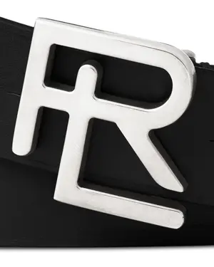 Ralph Lauren Purple Label Rl Vachetta Leather Belt