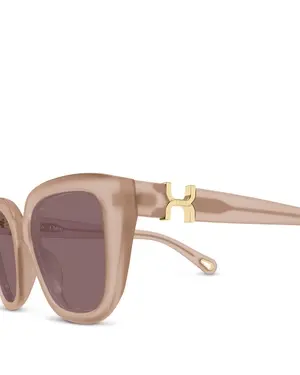 Chloé Cat Eye Sunglasses, 53mm - Pink