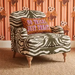 FURBISH No Tricks Needlepoint Pillow