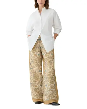 Lafayette 148 New York Perry Wide Leg Pants
