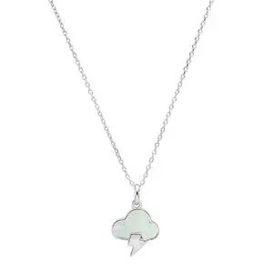 KYLIE HARPER 'a Rainy Day' Mother Of Pearl Pendant In Sterling Silver