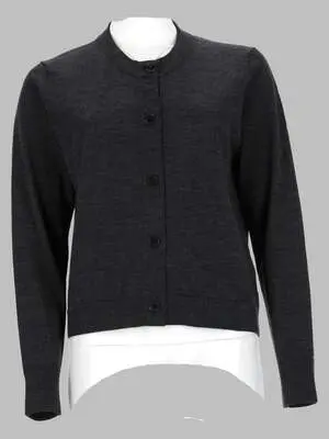 MARGARET HOWELL Merino Wool Sweater - Grey