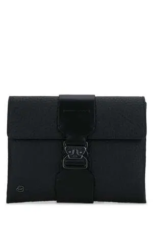 PIQUADRO Leather Pouch Clutch Bag - N