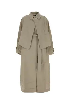 Jacquemus Tailored Trench Coat For - Lightbeige