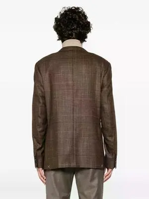 Canali Check-pattern Blazer