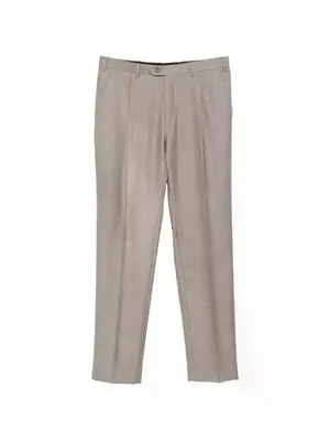 Brioni Pleated Trousers - Neutrals