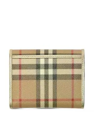 Burberry Small Check Folding Wallet