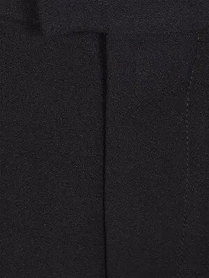 Balenciaga Flared Trousers In Flowing Viscose