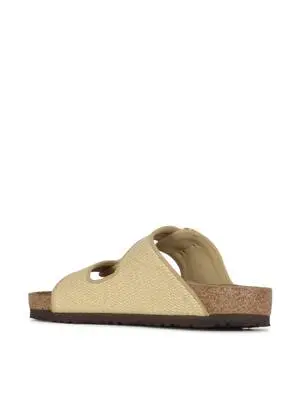 BIRKENSTOCK Arizona Big Buckle Tex Raffia Natural