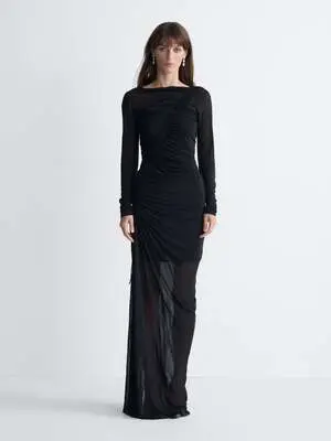 Diane Von Furstenberg Verbena Jersey Gown - Black