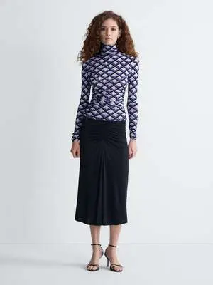 Diane Von Furstenberg Simi Jersey Skirt