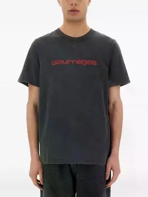 COURREGES Ac Printed T-shirt - Grey