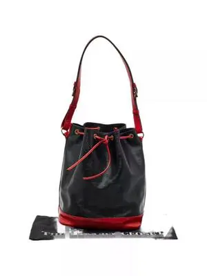 LOUIS VUITTON Noé Epi Leather Bucket Bag - Black