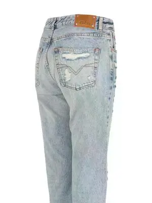 Isabel Marant Étoile Distressed-embellishment Straight-leg Jeans