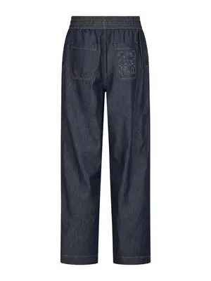 Loewe Drawstring Trousers - Blue
