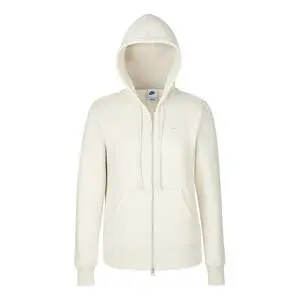 Nike Phoenix Fleece Knit Sweatshirt Jacket Asia Sizing - Beige
