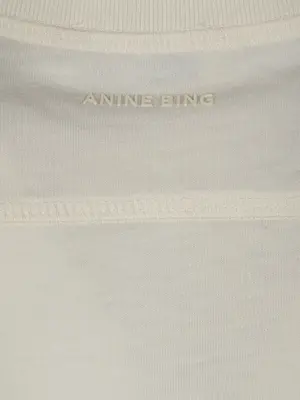 ANINE BING Jaylin Tee Collegiate Cream