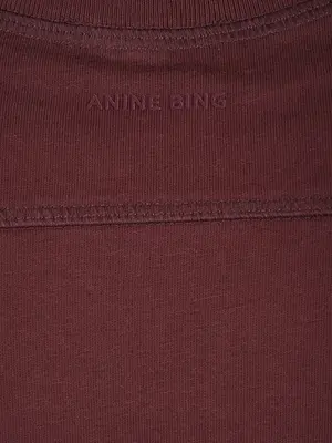 ANINE BING Jaylin Tee Collegiate Fig