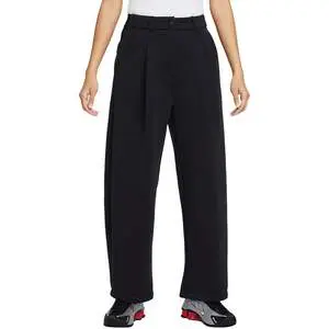 Nike Article Fleece Loose Mid-waist Trousers Asia Sizing