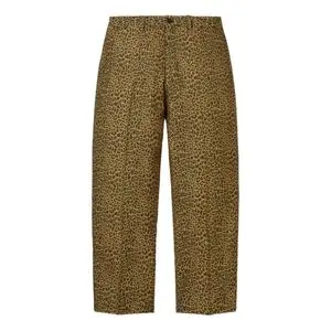 Supreme Ss26 Leopard Wool Trouser - Tan