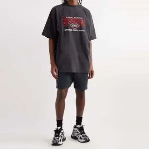 Balenciaga B Authentic Vintage Jersey Oversized T-shirt