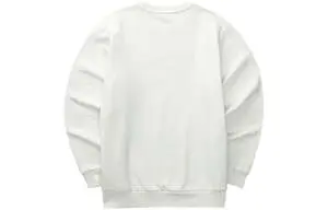 Sketchers Diamond Series Letter Printed Crew Sweater 'white Black