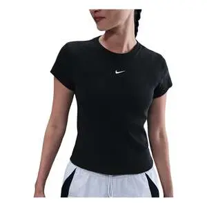 Nike Fitted Ribbed T-shirt - Black