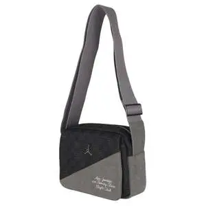 JORDAN Monogram Messenger Bag 'black Grey
