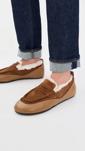 Proenza Schouler Arcadia Shearling Loafers