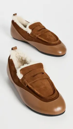 Proenza Schouler Arcadia Shearling Loafers