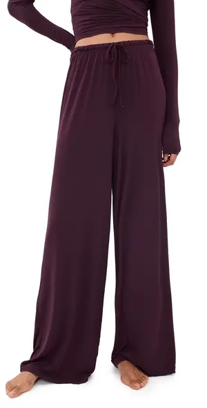 SKIMS Cloud Sleep Pants - Currant