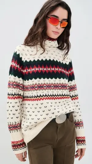 Polo Ralph Lauren Cotton Wool Turtleneck Sweater
