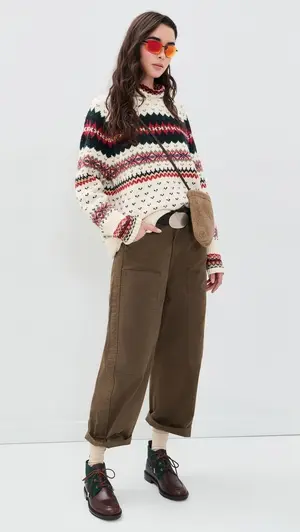 Polo Ralph Lauren Cotton Wool Turtleneck Sweater