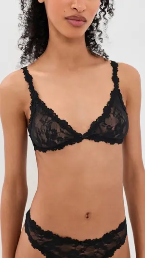 SKIMS Stretch Lace Triangle Bralette