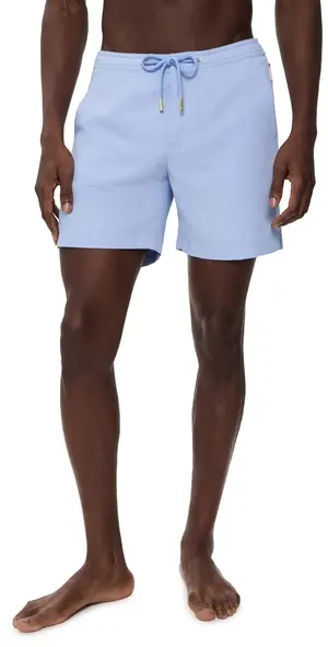 Orlebar Brown Bulldog Drawcord Swim Trunks - Wave Blue
