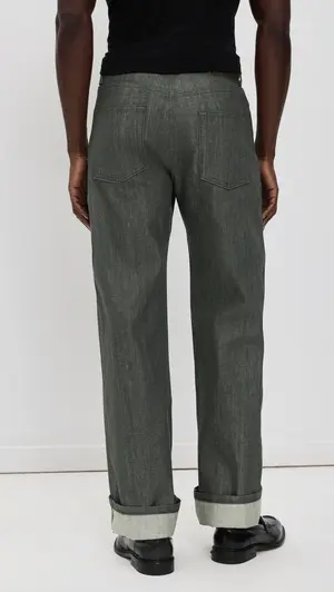Naked & Famous Denim Strong Guy Haunted Selvedge Jeans