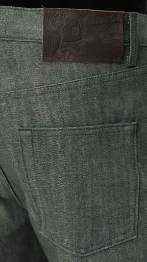 Naked & Famous Denim Strong Guy Haunted Selvedge Jeans