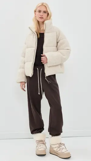 UGG Vareta Knit Puffer Jacket