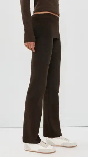 SKIMS Fold Over Knit Pants